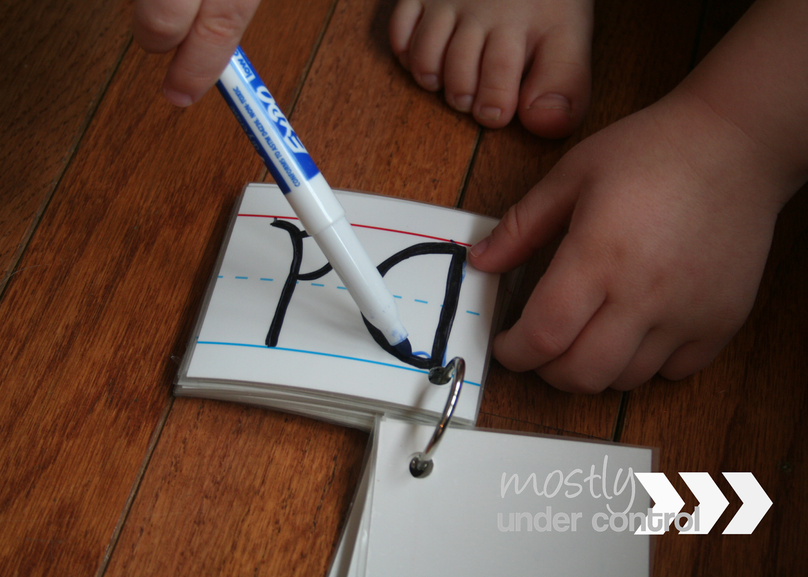 Letter Writing Flip Book - Mostly Under Control