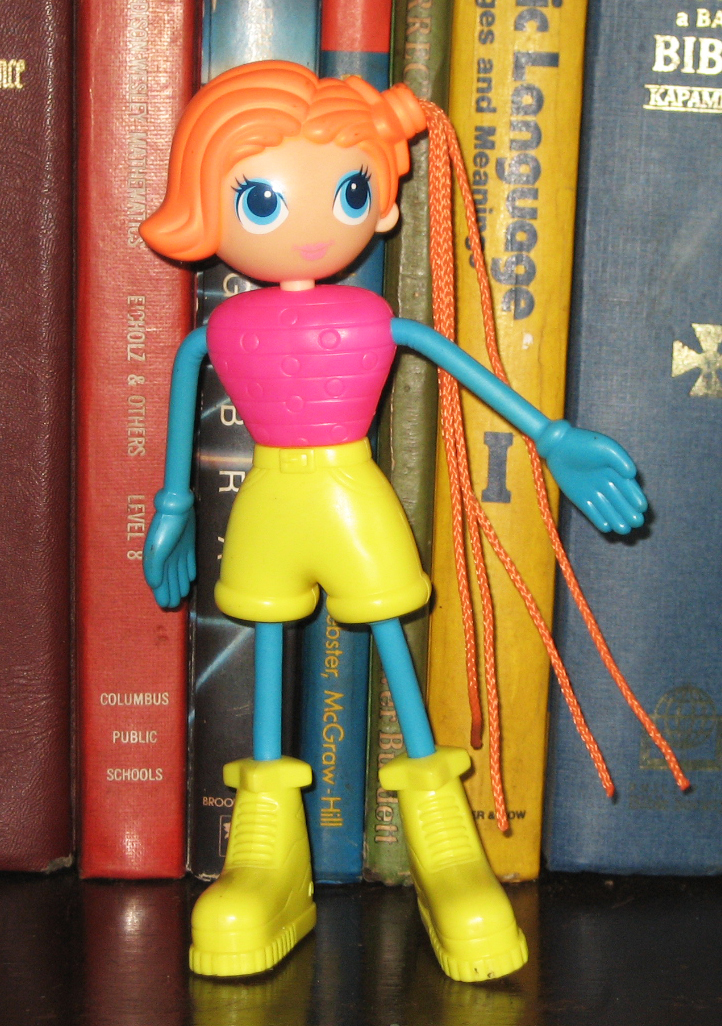 Percy's Fast Food Toy Stories : Betty Spaghetti Friend McDonalds Happy Meal