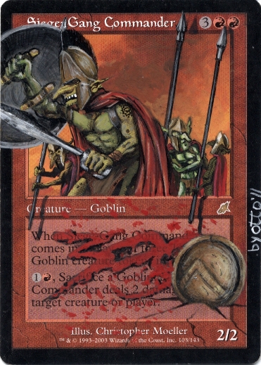 Otto comic: ALTERACIONES MTG