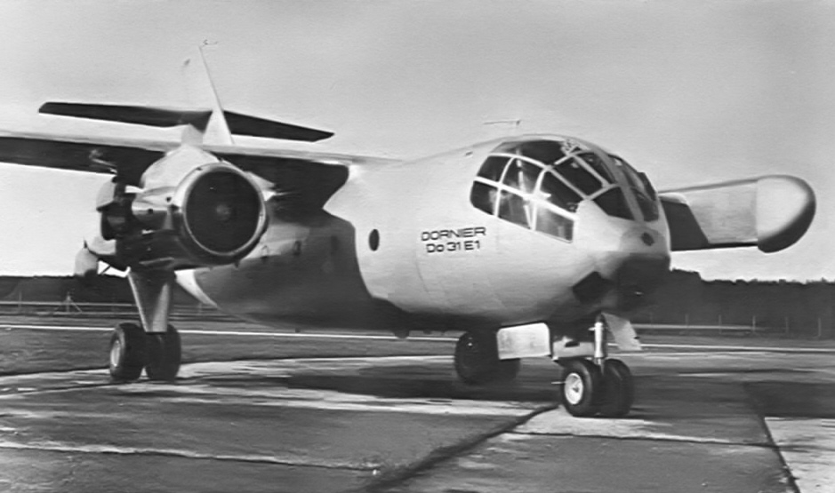 Le Dornier Do-31 E.