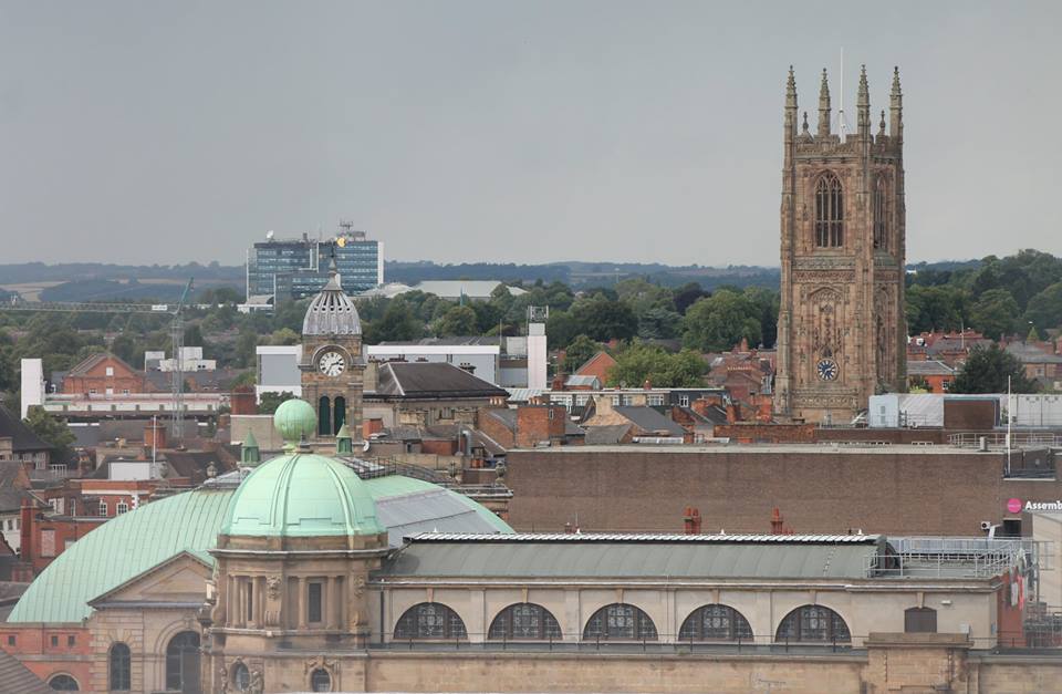Martin Brookes Oakham: Derby Skyline Photographs
