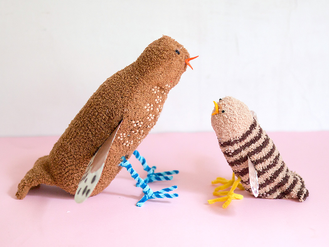 misako mimoko: DIY Springtime Sparrows
