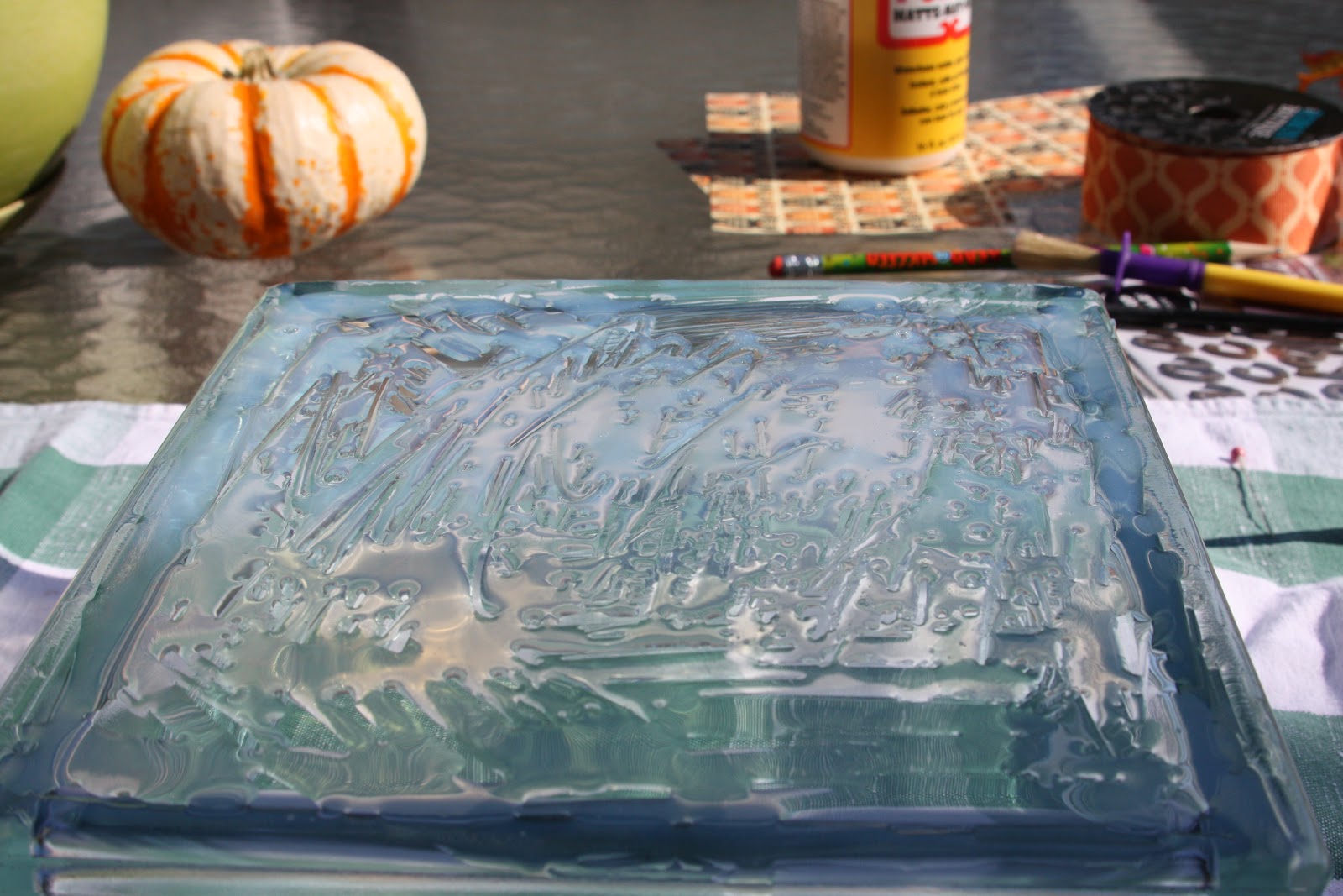 Feel LOVD Everyday: What I Made Wednesday {Glass Block Creation}
