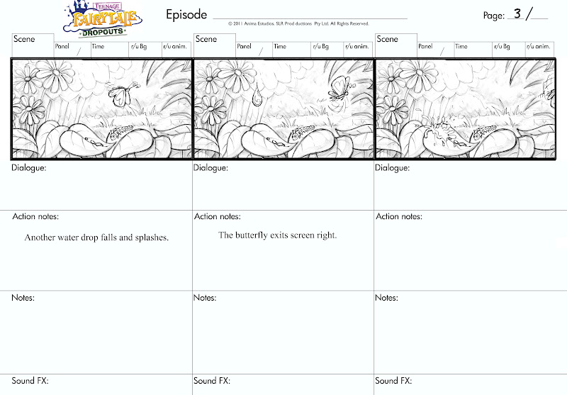 Story board work by Golden Street Animation: These are examples of the ...