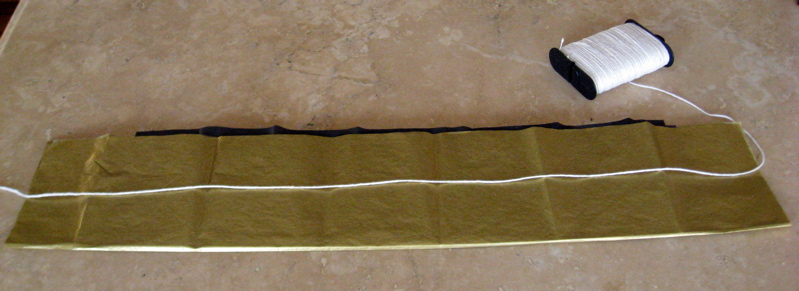 lefty & sixty: DYI- Making a paper festooning tutorial