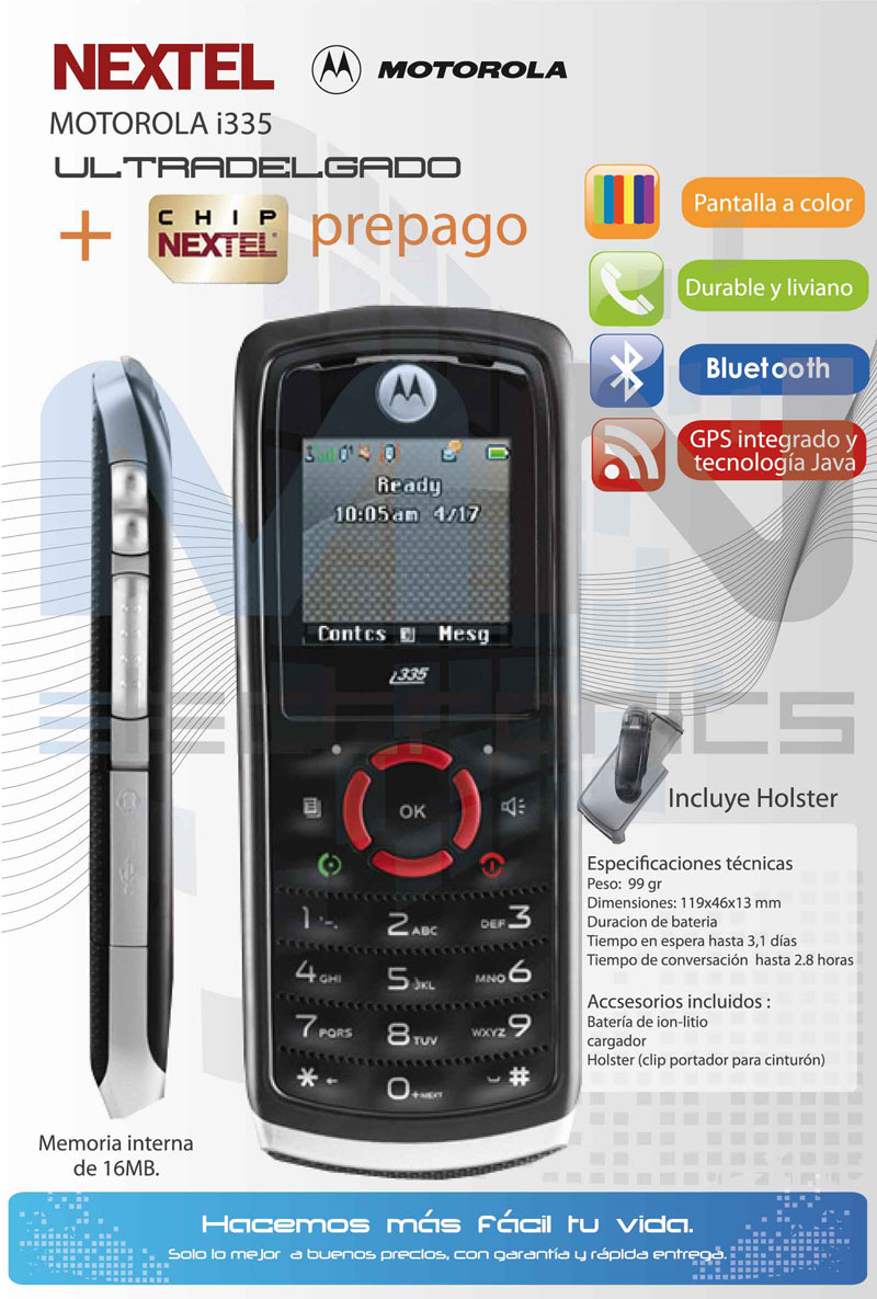 MN Electronics: Nextel i335