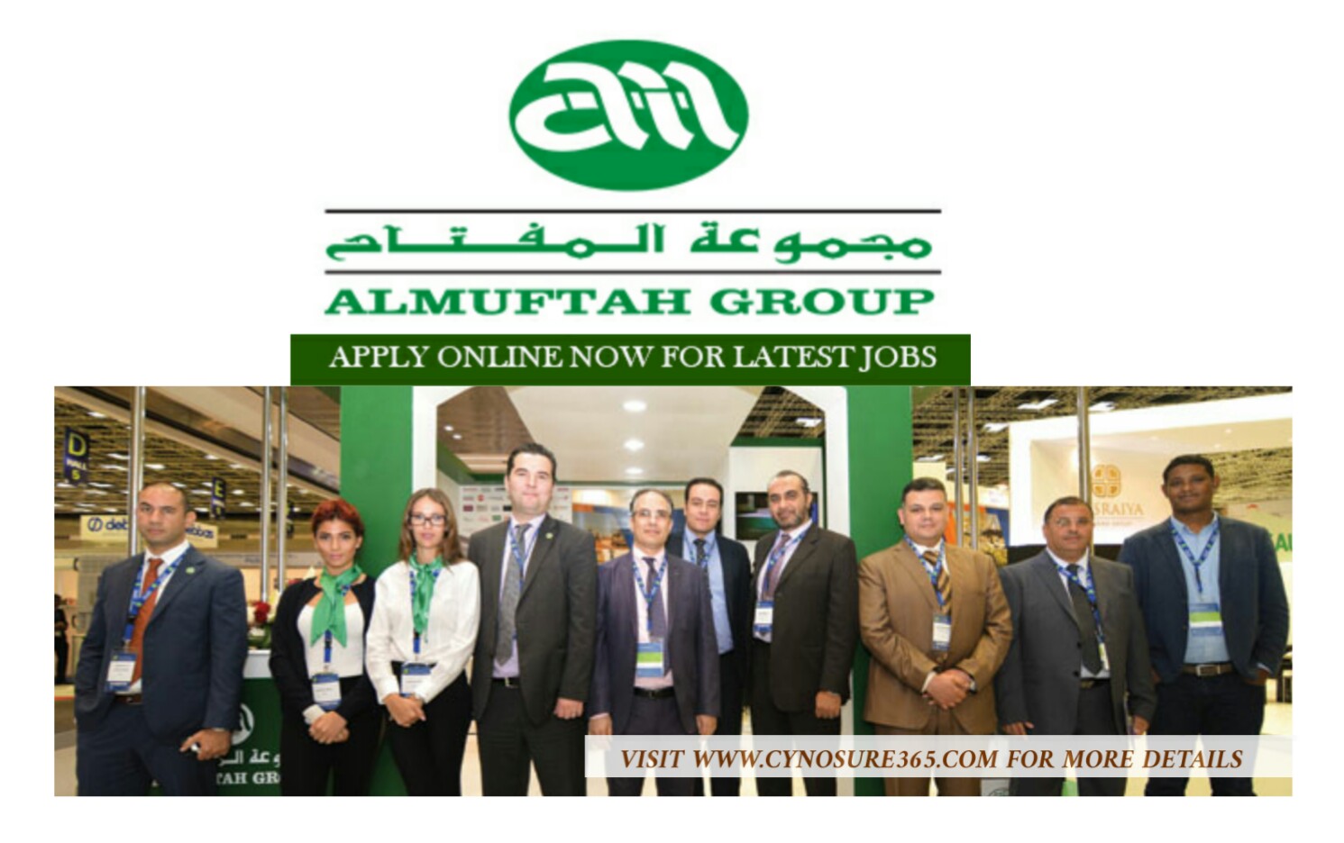 ALMUFTAH GROUP JOB VACANCIES - CYNOSURE365