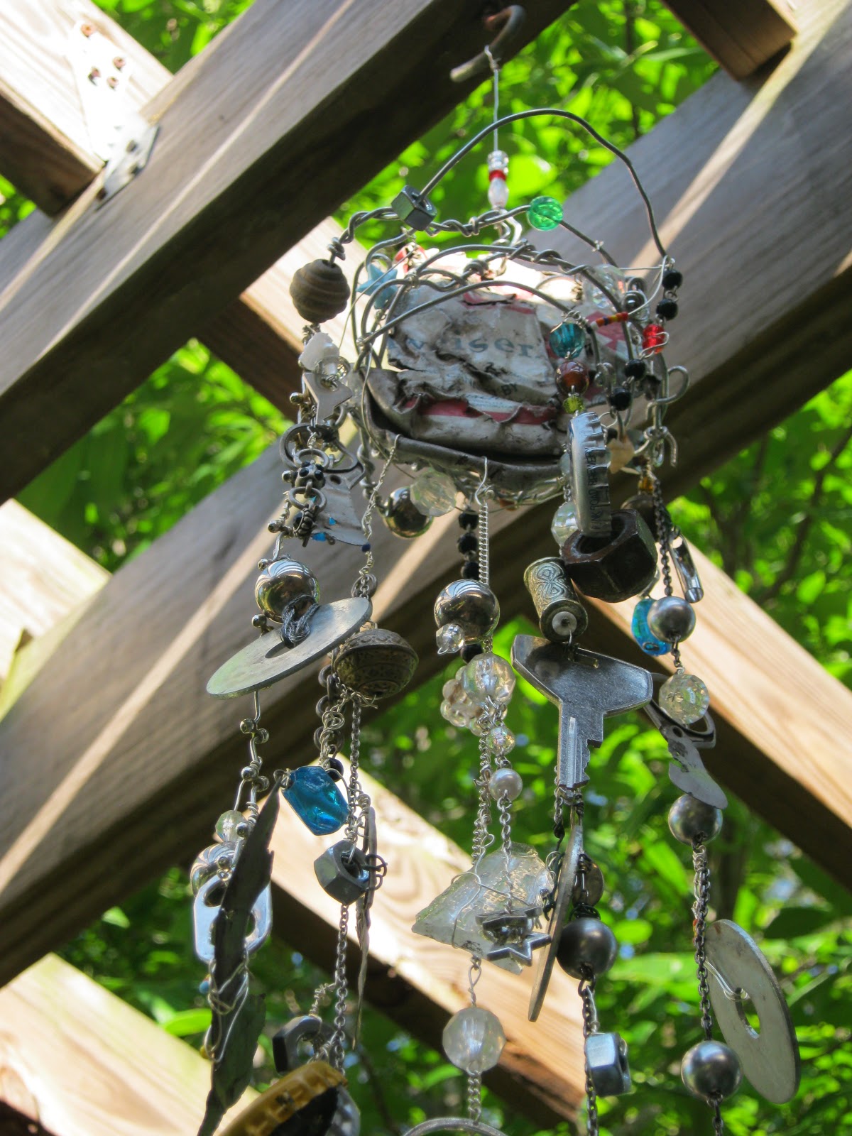 Trina is artsy fartsy: The Junk Windchime