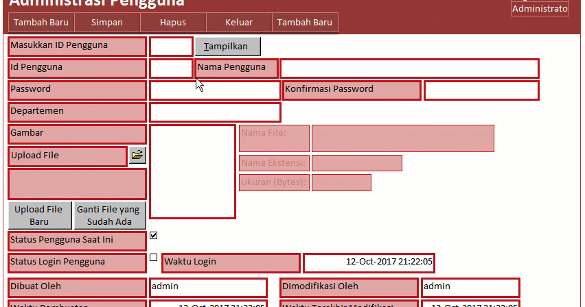 Mengisi Control Tip Text Pada Control Dalam Form di Access Secara ...