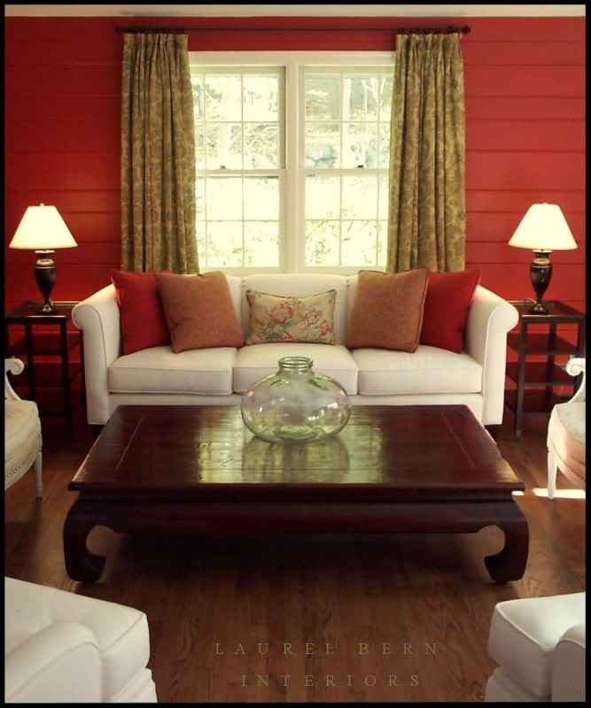 Delorme Designs: RED, RED EVERYWHERE!
