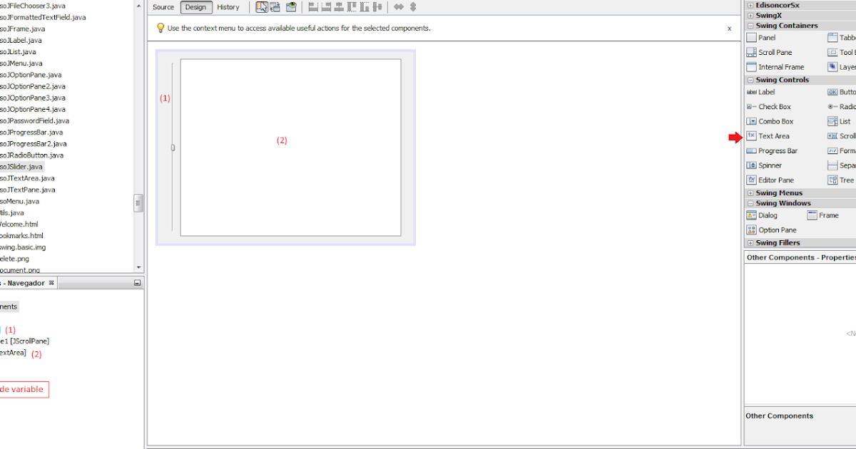Cursos Y Tutoriales Prácticos De Programación En Java Uso Básico De Elementos Swing Con