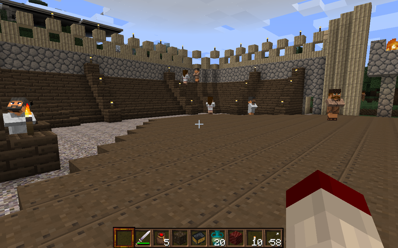 Cinis et Favilla: Roman Architecture in Minecraft