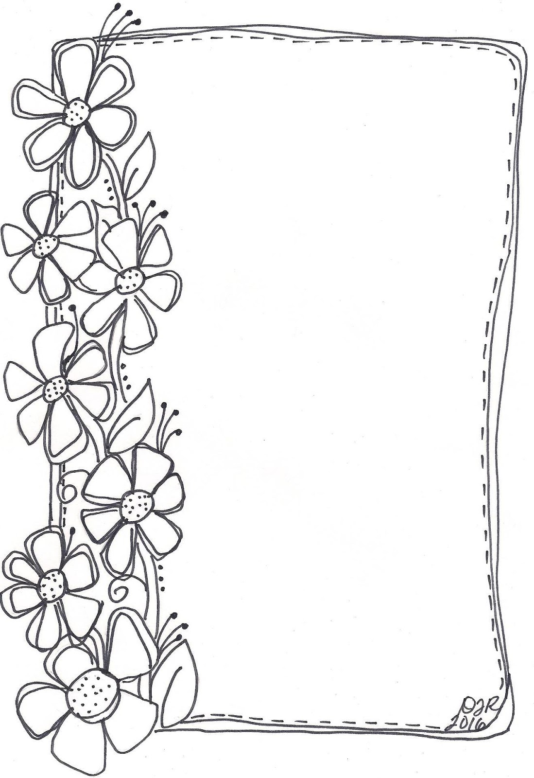 Craftin' Bliss: !!! Let the 30-Day Coloring Challenge Commence