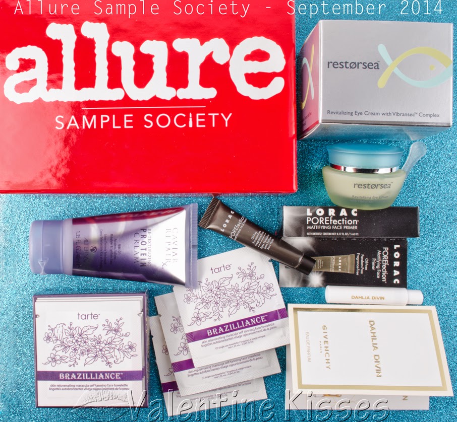 Valentine Kisses: Allure Sample Society - September 2014: value ...