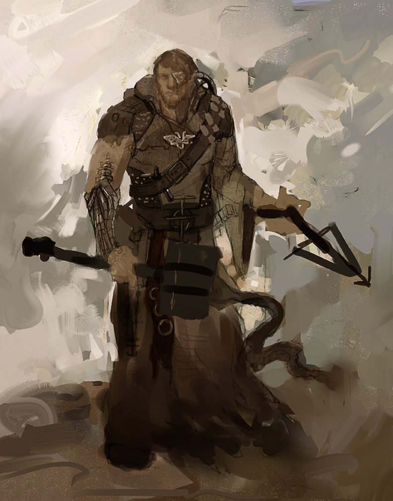 Jon Neimeister Art: Warhammer 40k character Pt. 2