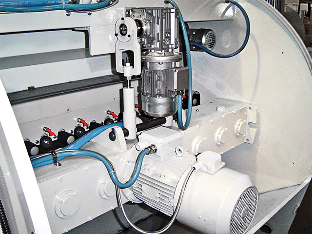 Linea for Breton - Machine to polish straight edges ~ Fabshop machines