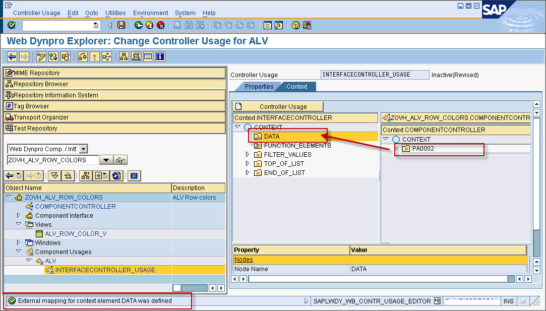 An SAP Consultant: Web Dynpro ABAP - ALV row color