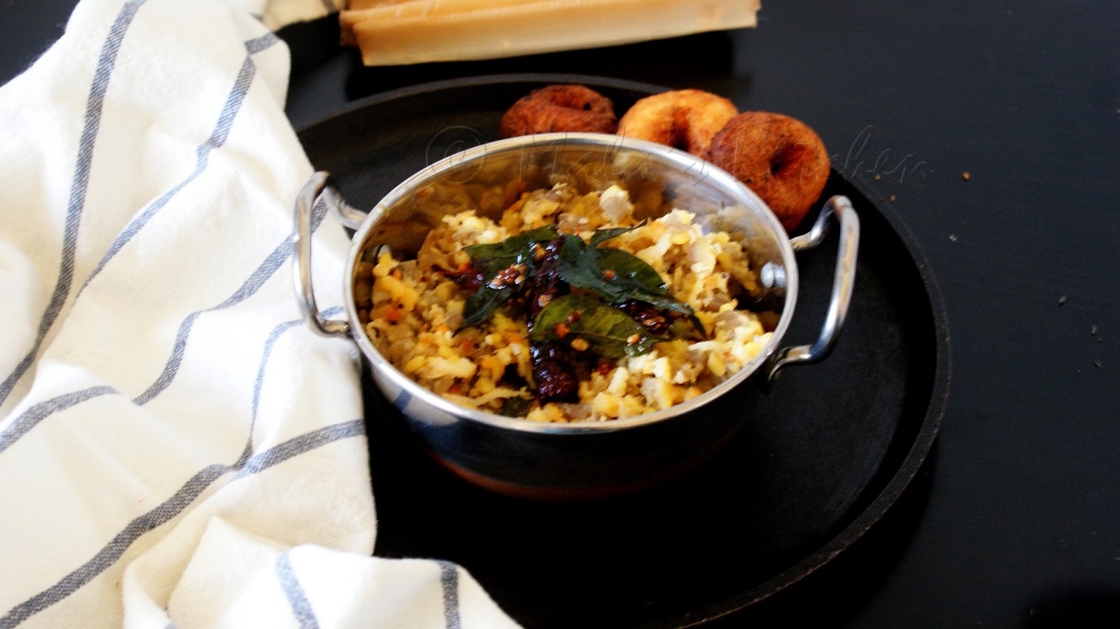 Valethind Karimbdh | Baledindu Palya | Banana Stem Curry - Malas-Kitchen