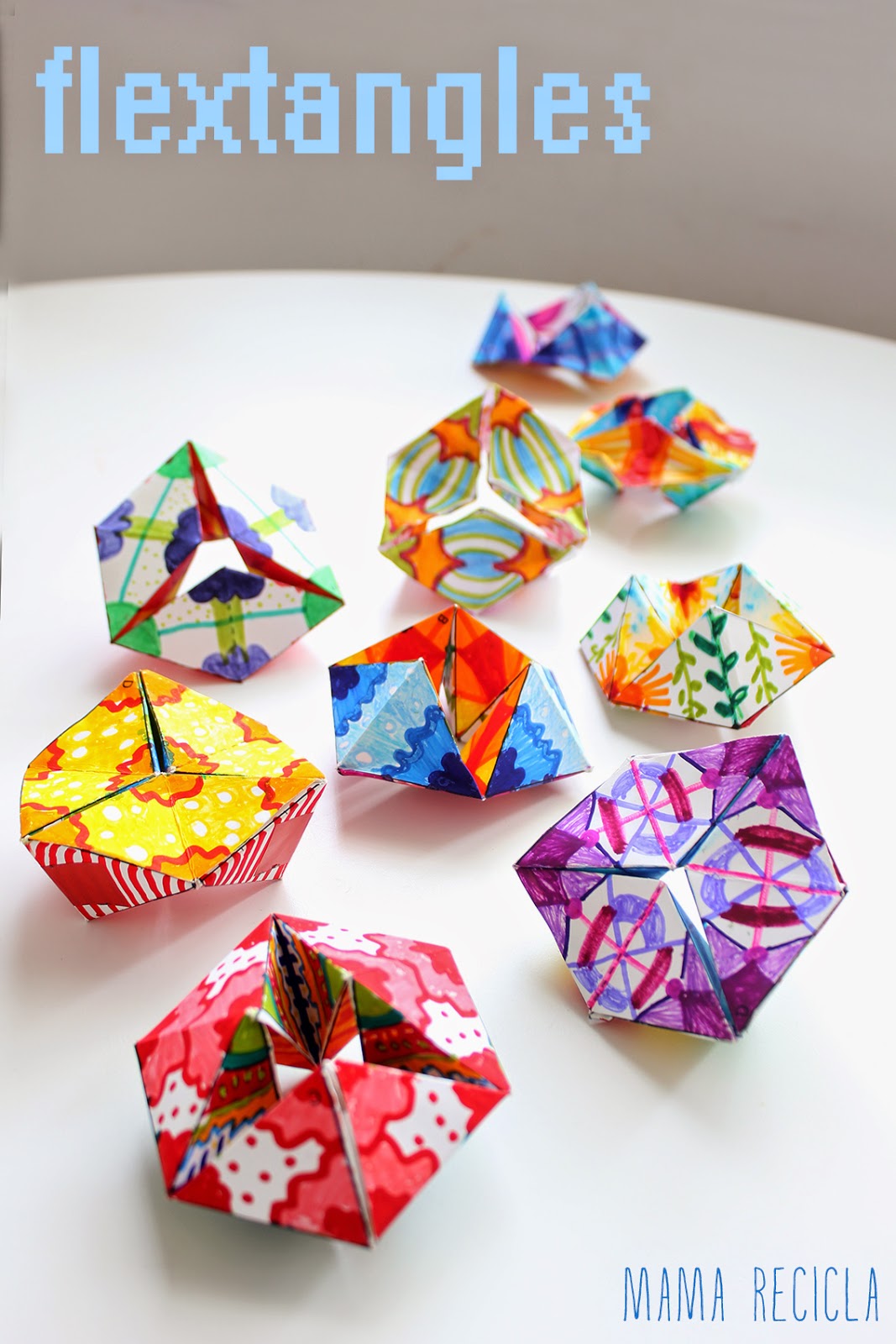 Mamà recicla: Flextangles