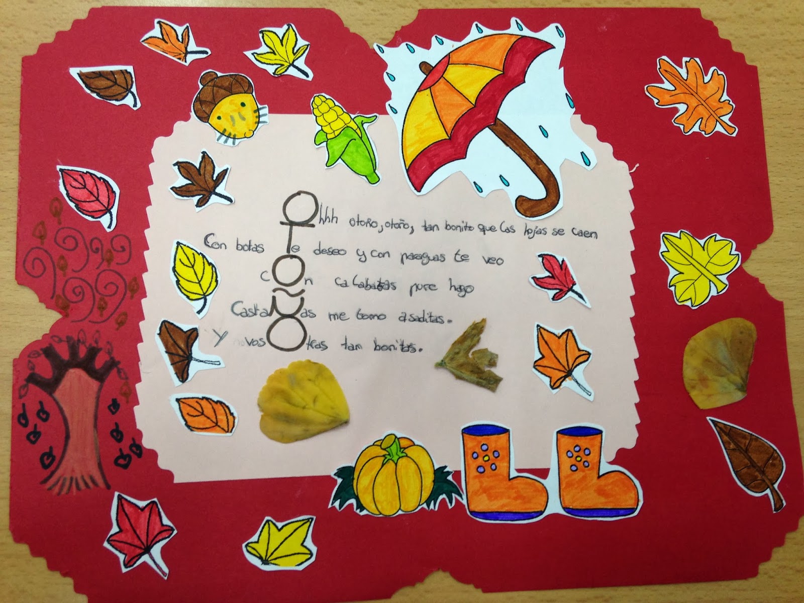 ¡Quiero saber más!: Acróstico del Otoño