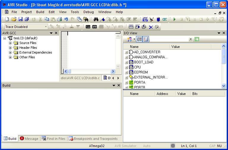 Technologination: Tutorial LCD Display with AVR GCC, Bascom AVR, and CodeVision