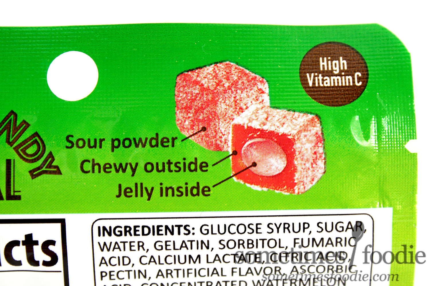 Sometimes Foodie: Are You PURERAL? Sour Watermelon Gummies from Kabaya