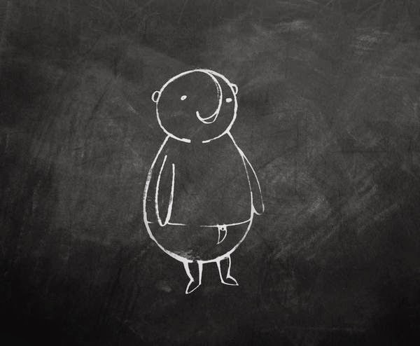 Stunning Chalkboard Character Animation By EyeBelieve | CGfrog