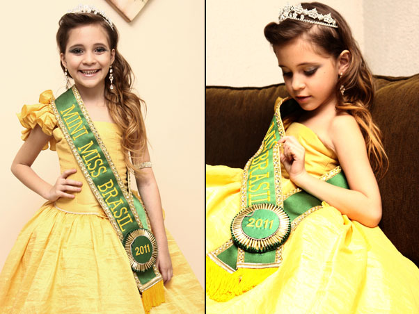 The Fashion World: Mini Miss Brasil