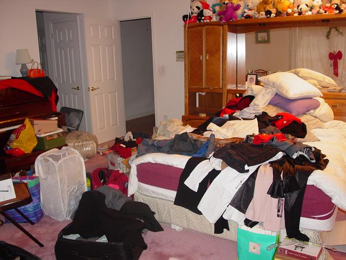 Entropy and the teenager's bedroom