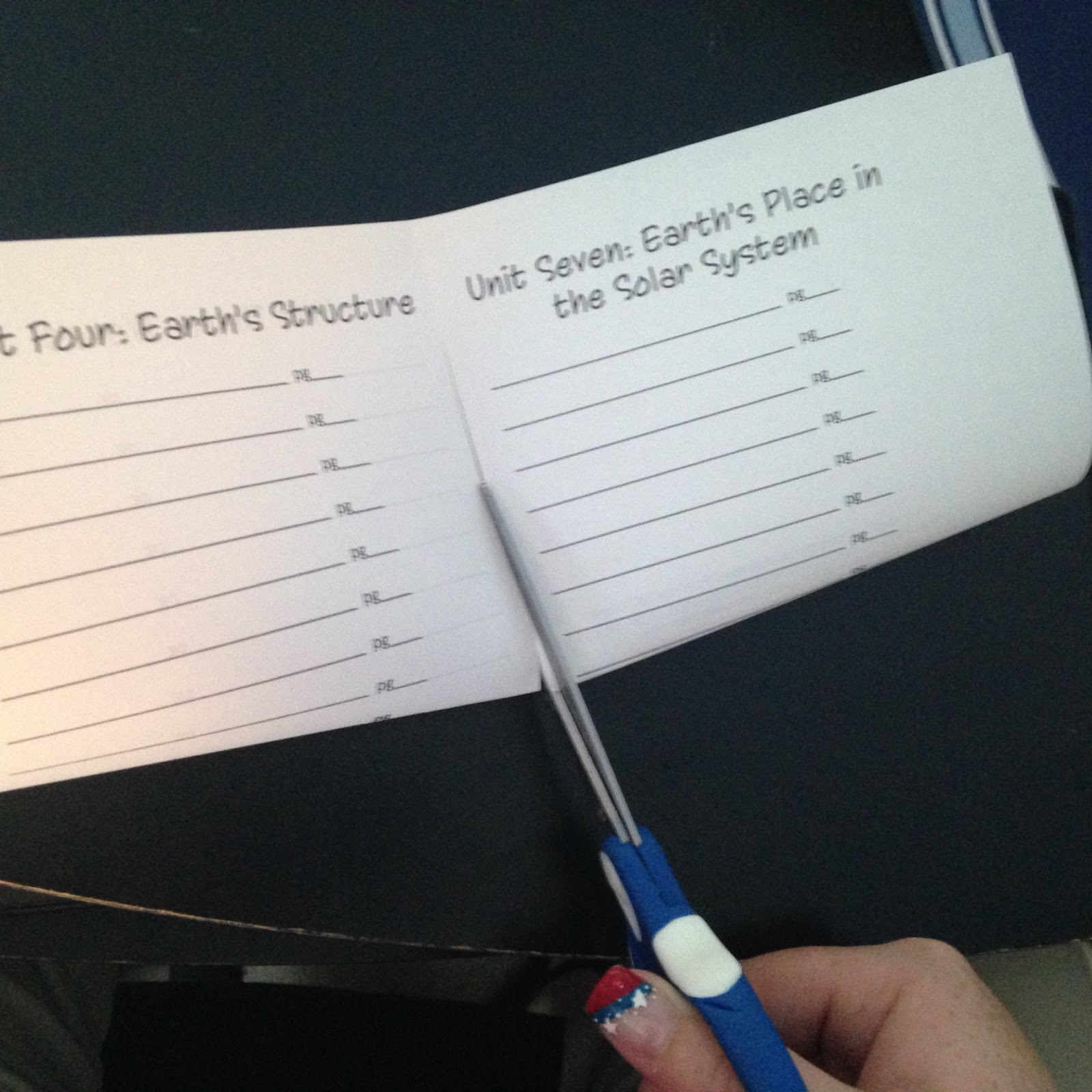 Templates For Foldables Solar System