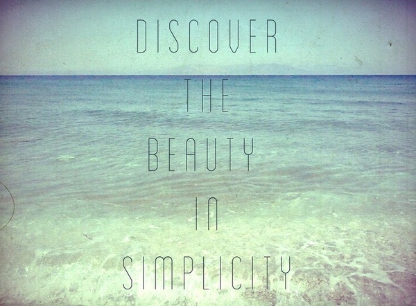 Sophisticated Simplicity: Simplicity is the ultimate sophistication.