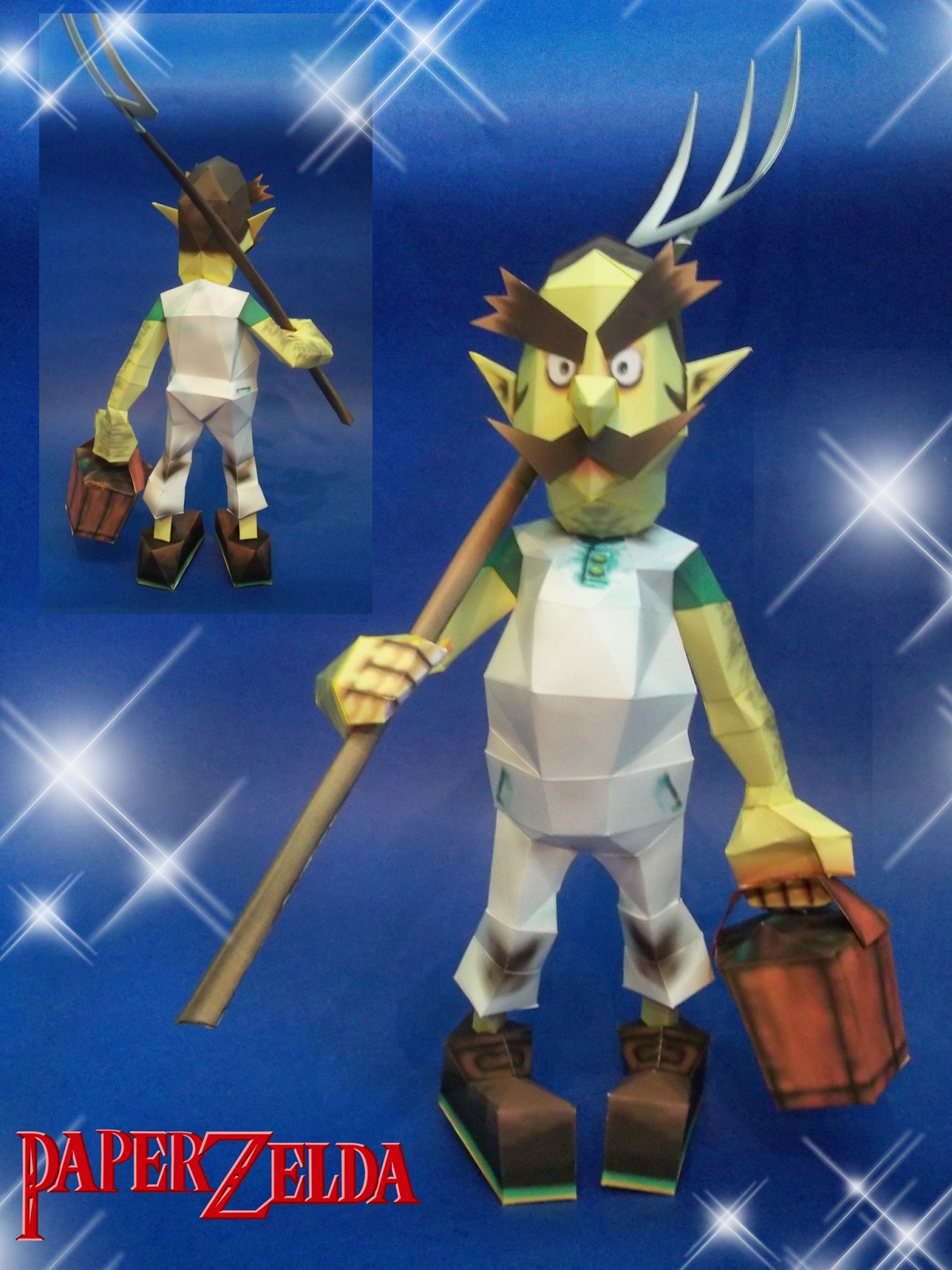 PaperZelda: OOT / MM: Ingo & the Gorman Brothers