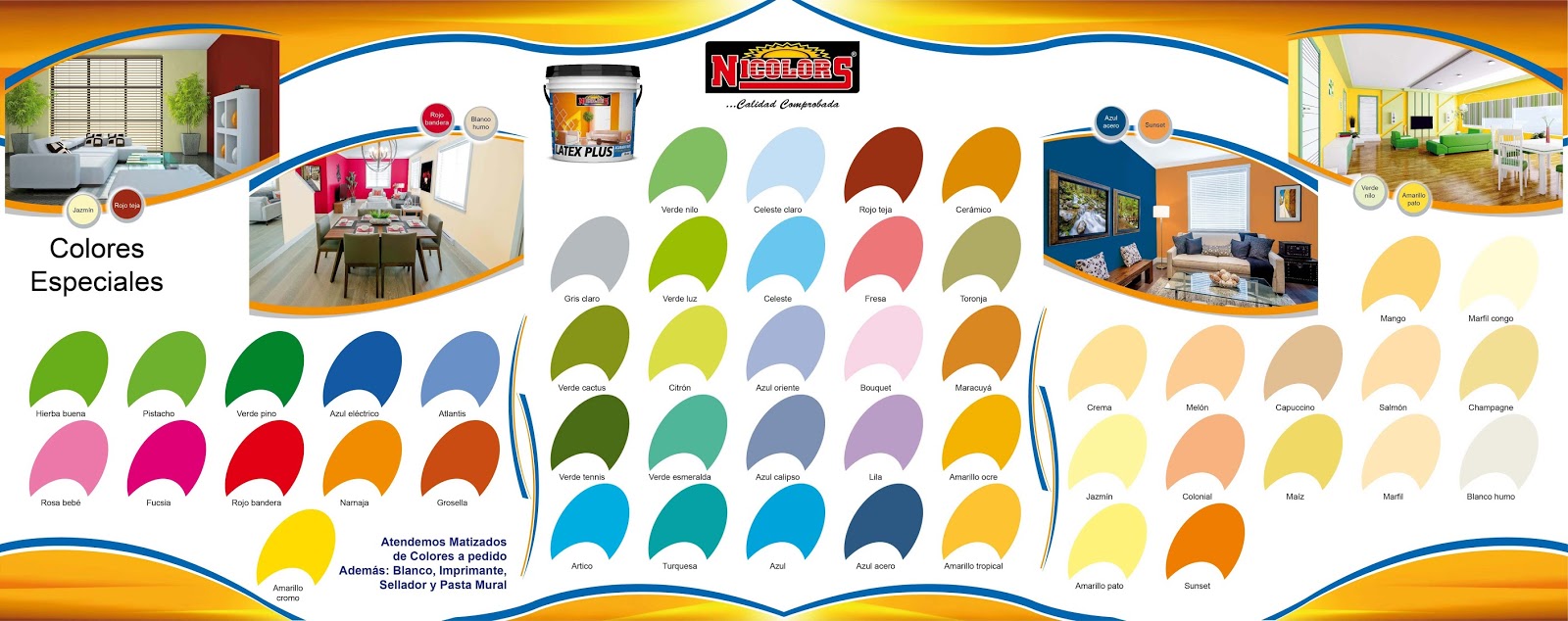 Catálogo de Colores Látex Plus ~ Stylgrafperu
