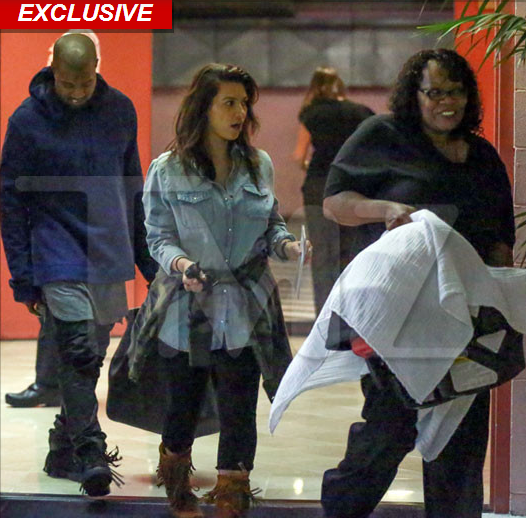 1st Pics Of Kim Kardashian Since Giving Birth! | I Am Fabulicious