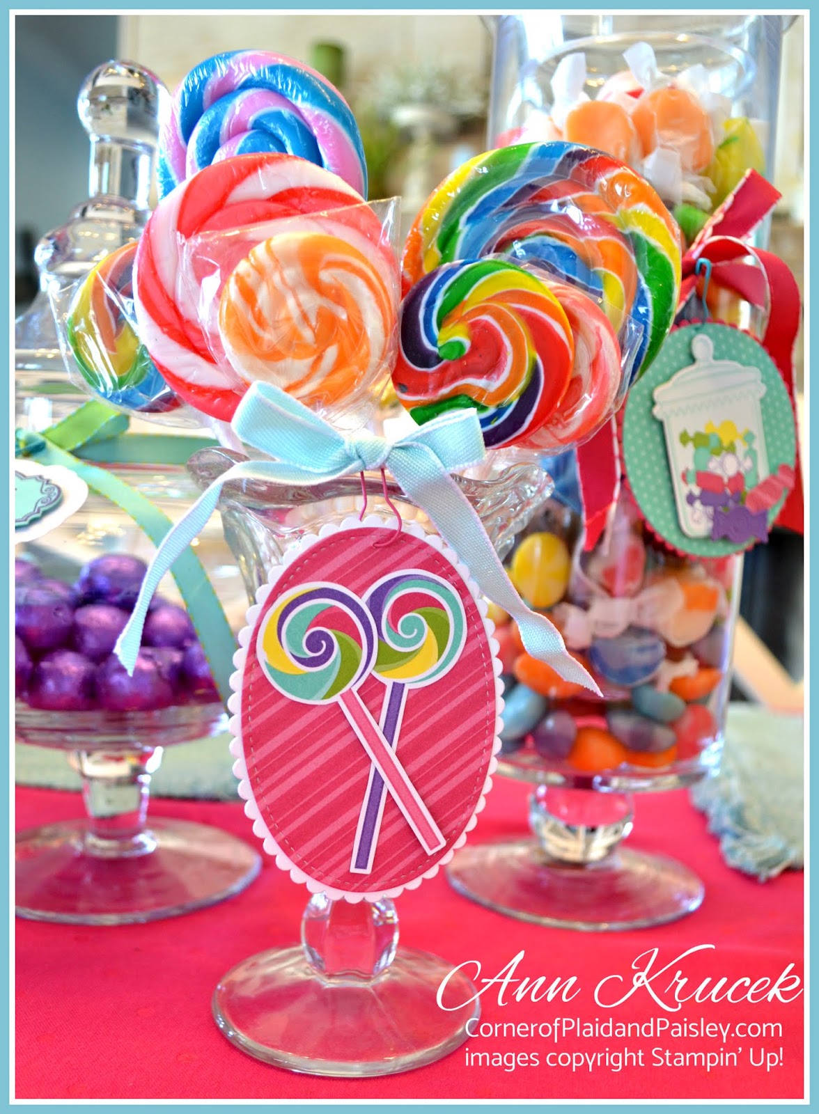 Sweetest Thing! - Corner of Plaid and Paisley