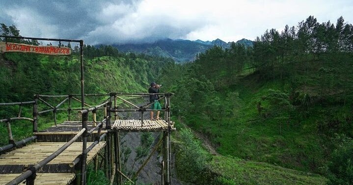 Ekowisata Kali Talang Balerante Klaten, Spot Melihat Megahnya Puncak ...