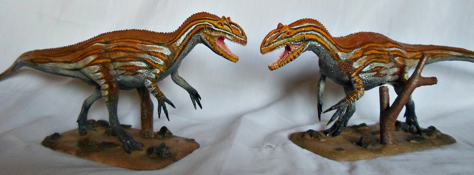 IluzerArt"s - Dinossauros em Resina: Allosaurus fragilis