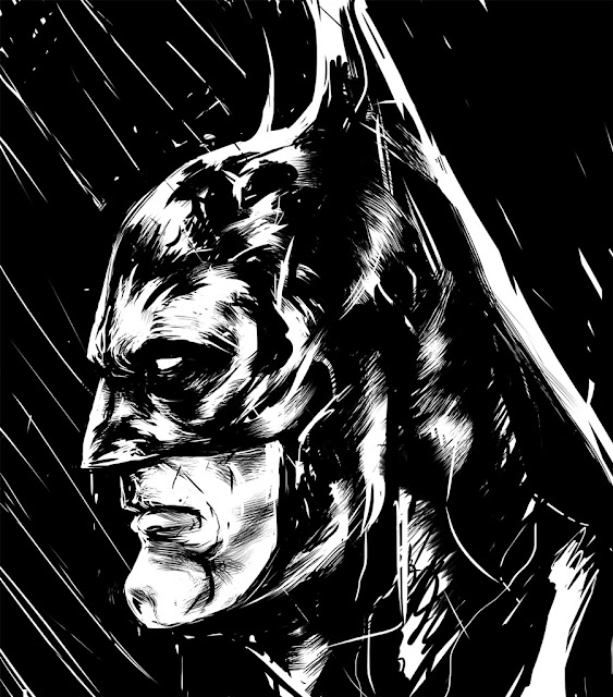 Batman + Inking Tutorial