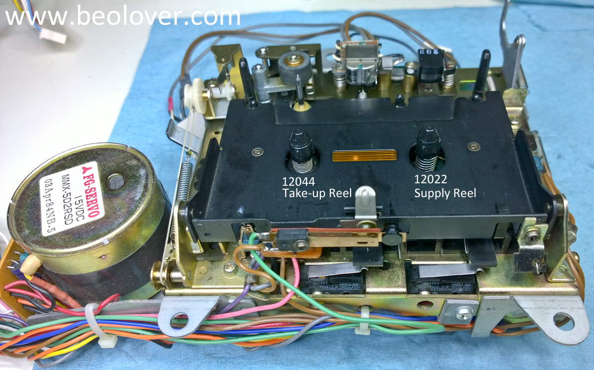 beolover: Beocord 9000: Finishing Up The Tape Transport