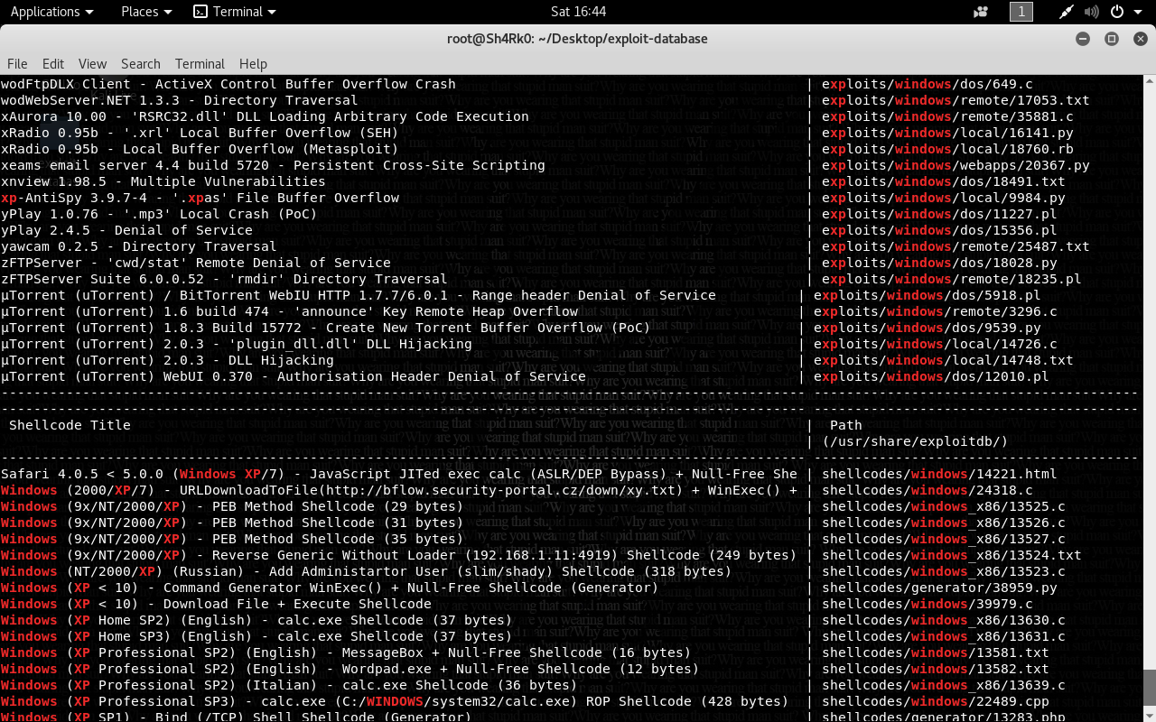 Exploit Db Buscando Exploits Desde La Terminal Hackingpills