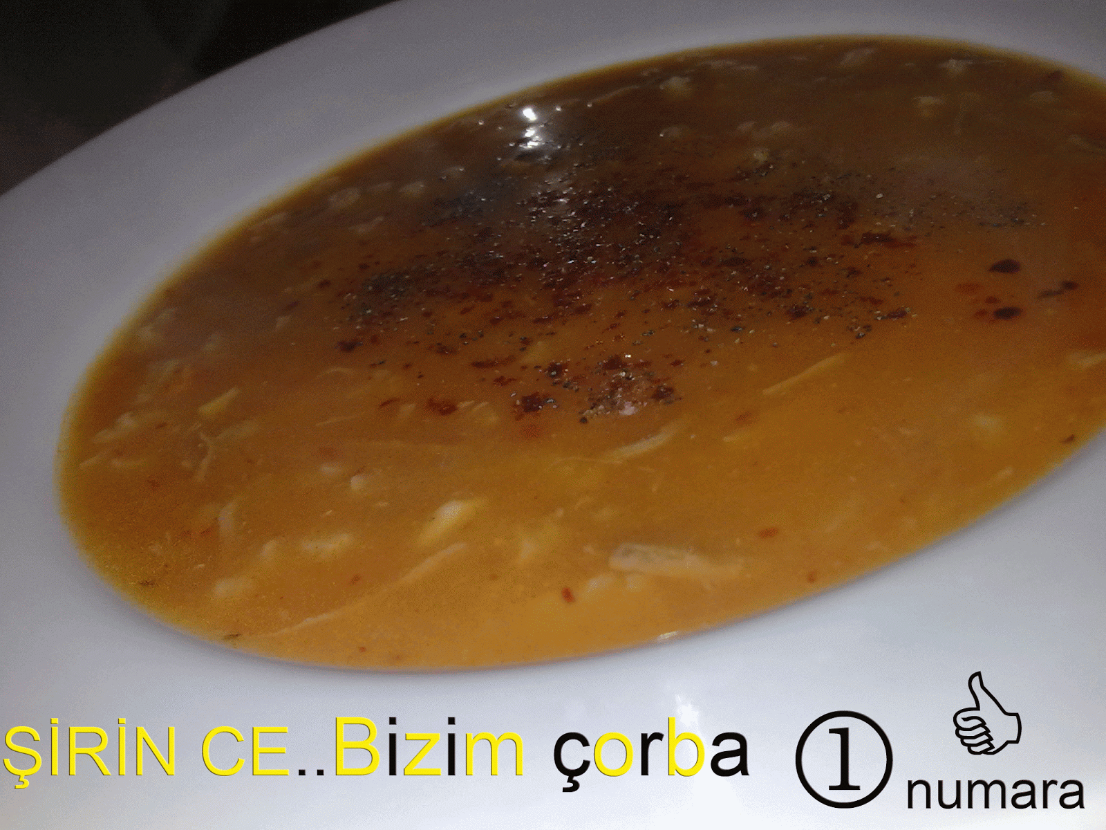 ŞİRİNCE: Etli Çorba