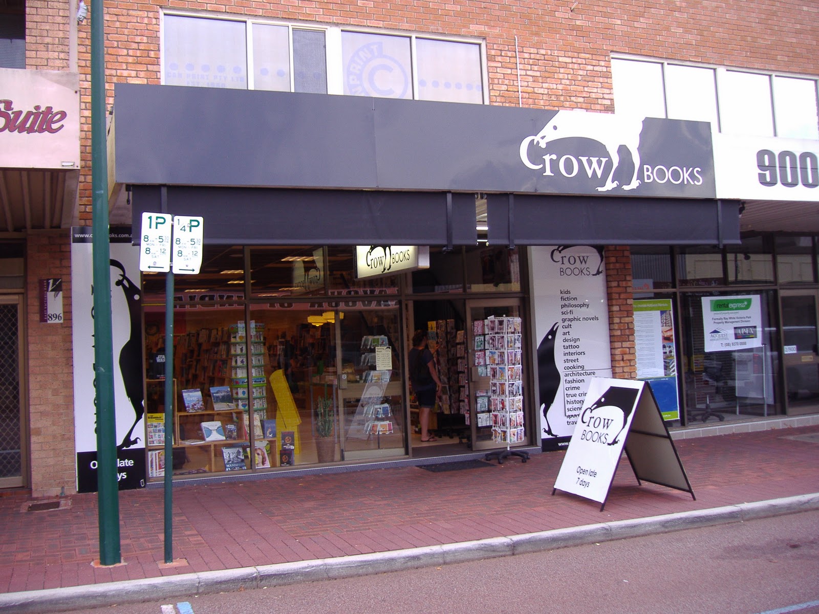 Excelsior: Crow Books (Victoria Park, Perth)
