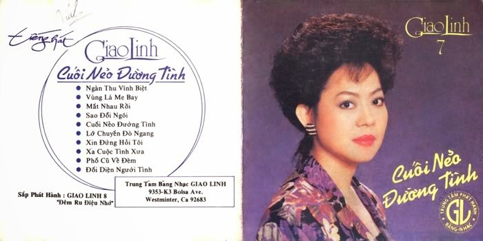 Giao Linh CD - Giao Linh 7 (Cuối Nẻo Đường Tình) (1990) ~ Cover Nhạc Việt
