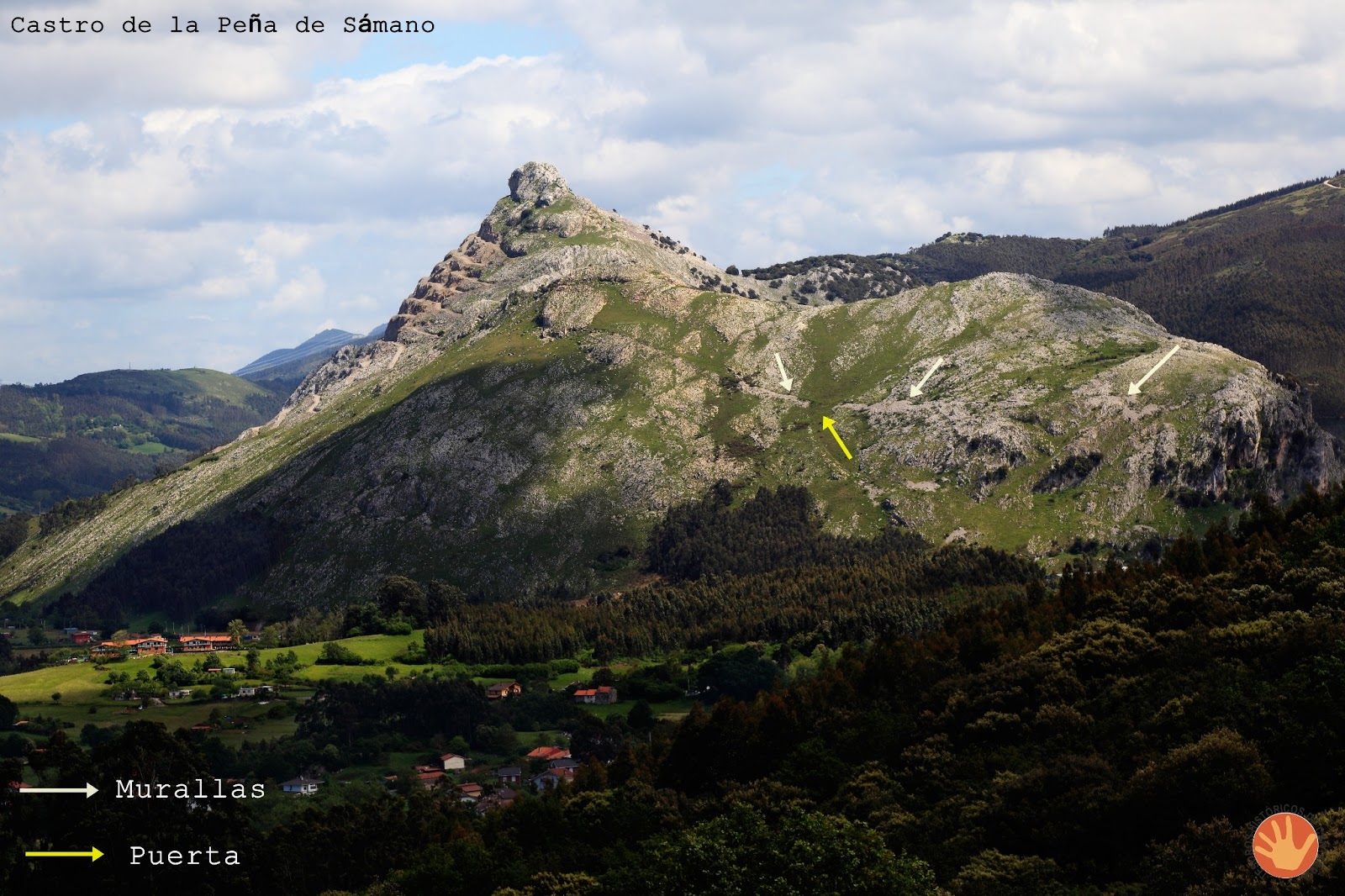THC 13. Castro de la Peña de Sámano, Castro-Urdiales.