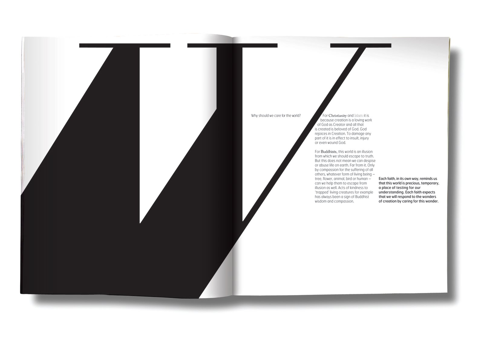 Summer Design Brief: Typographic Spreads