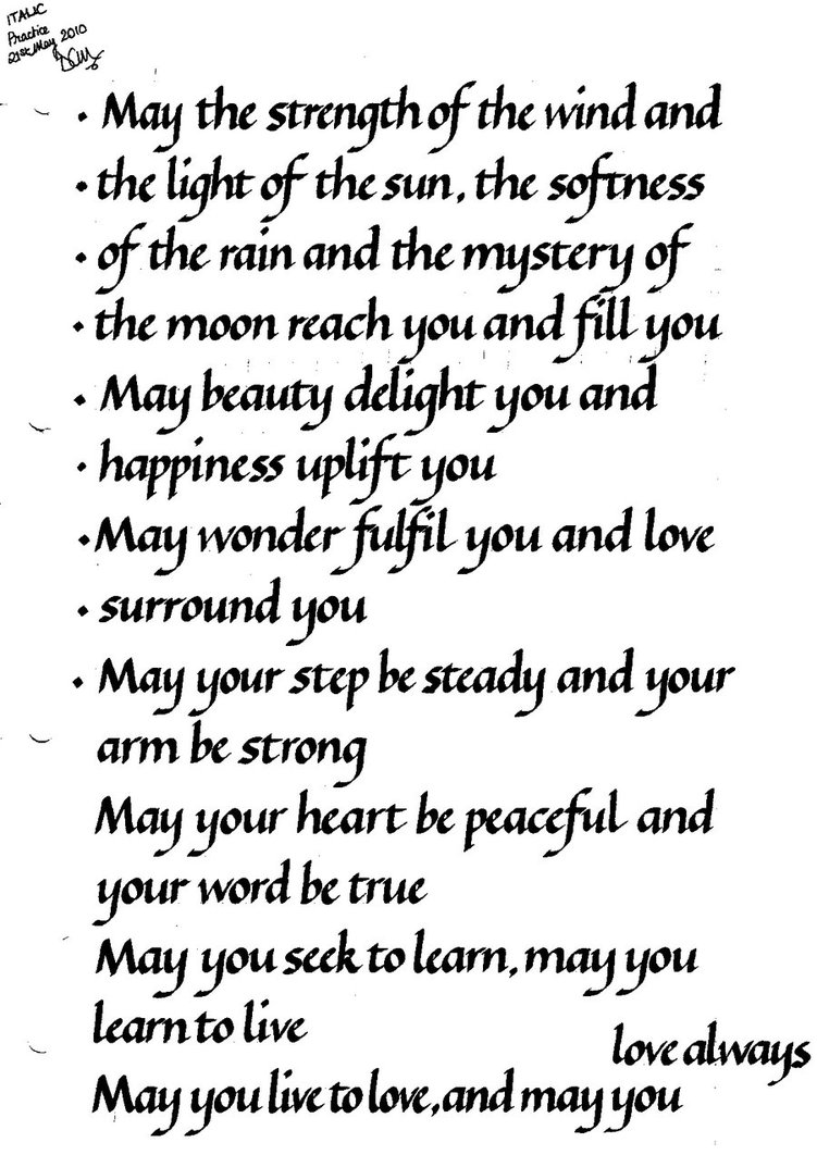 Calligraphy Alphabet