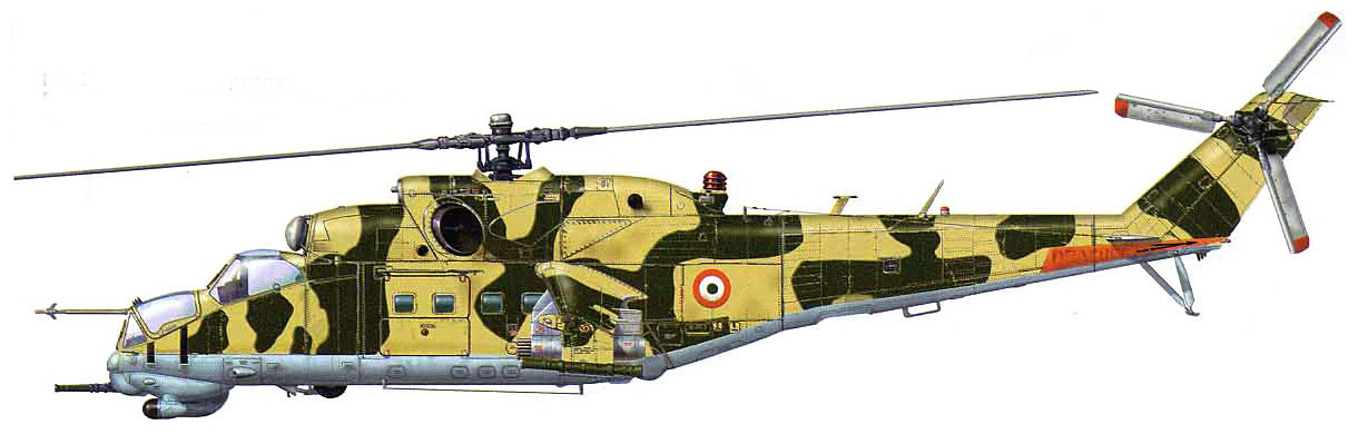 nhungdoicanh: Mil Mi-25 Hind-D (Mi-24D)
