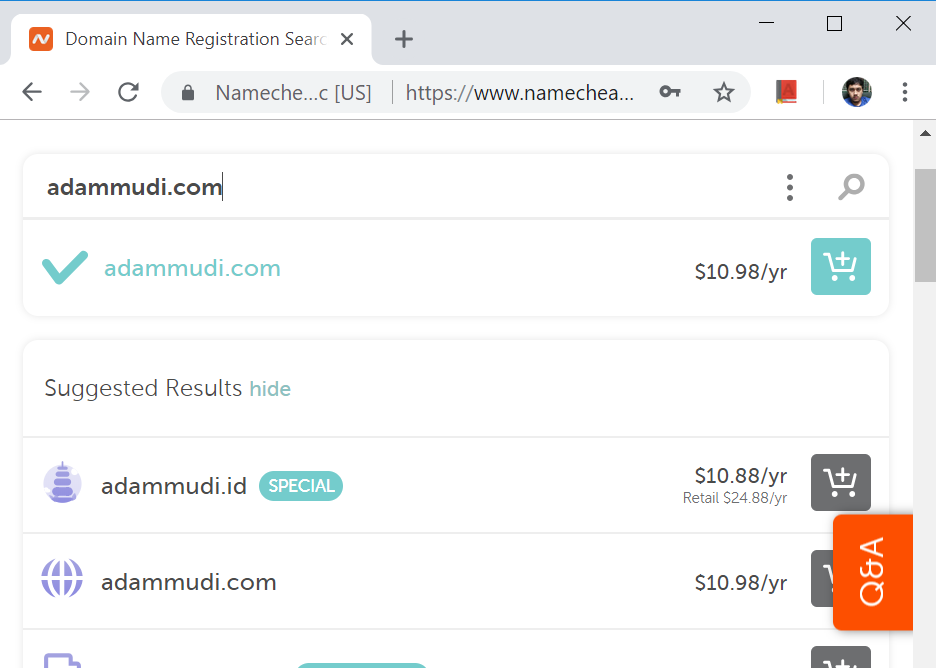 How To Buy A Domain On Namecheap.com