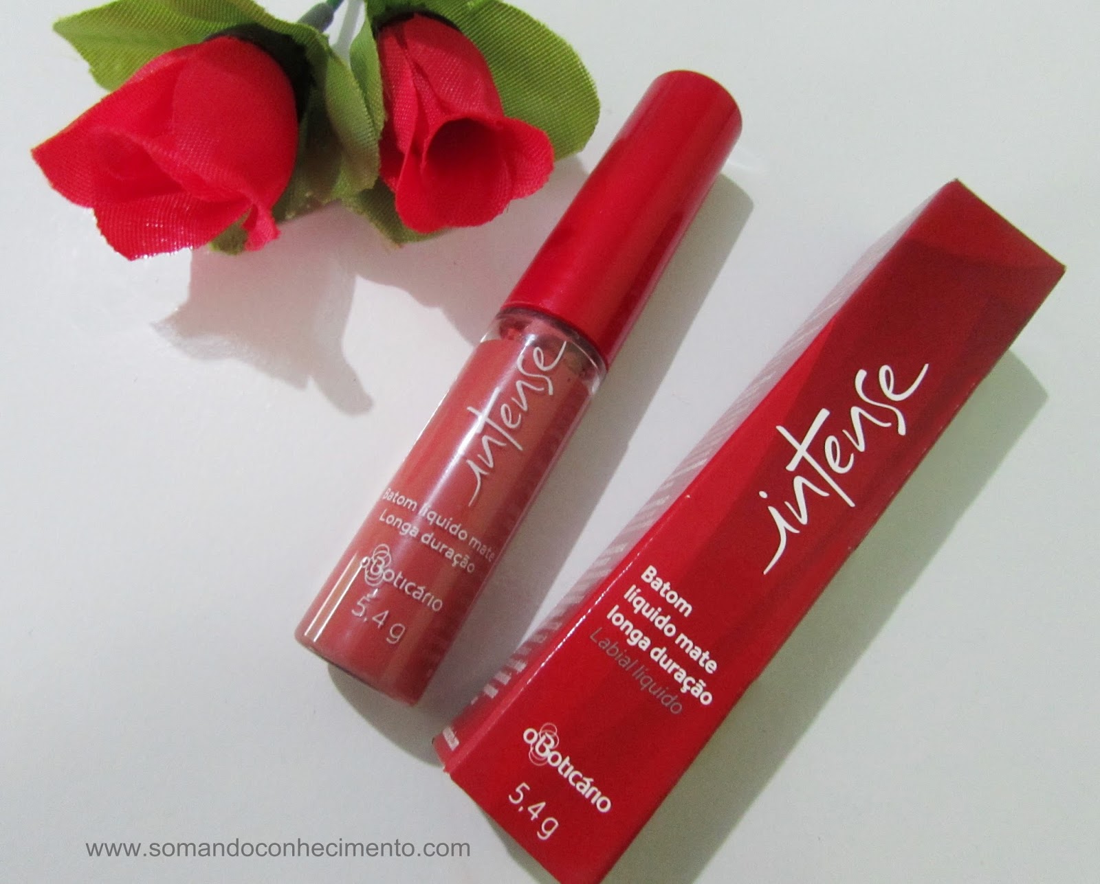 Resenha: Batom Líquido Matte Intense - O Boticário