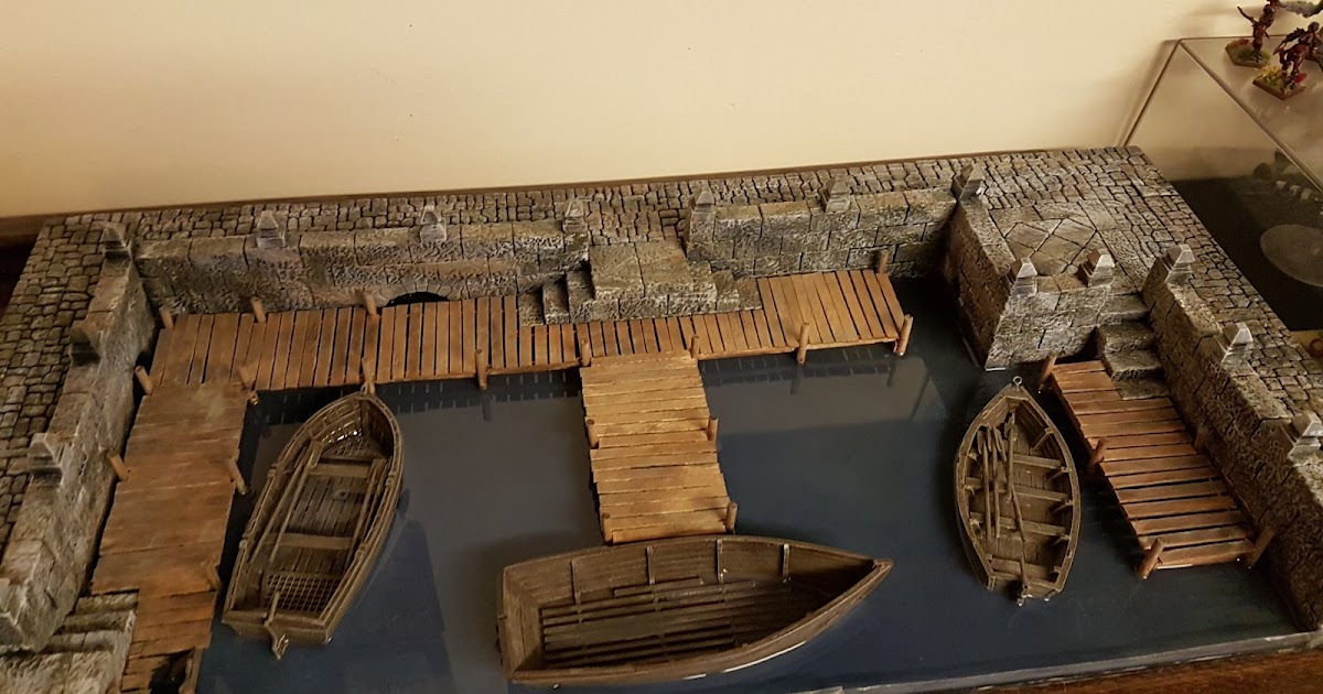 Yith's Wargaming Blog: Building Medieval Docks #6